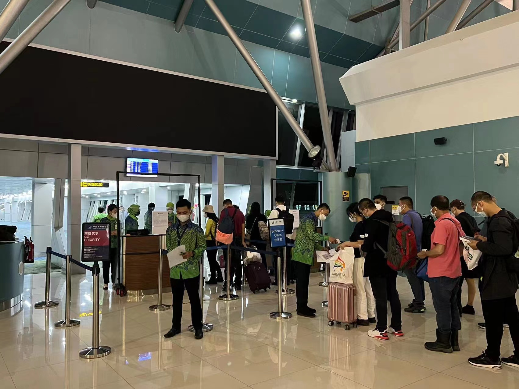 南航广州—雅加达航线正式复航