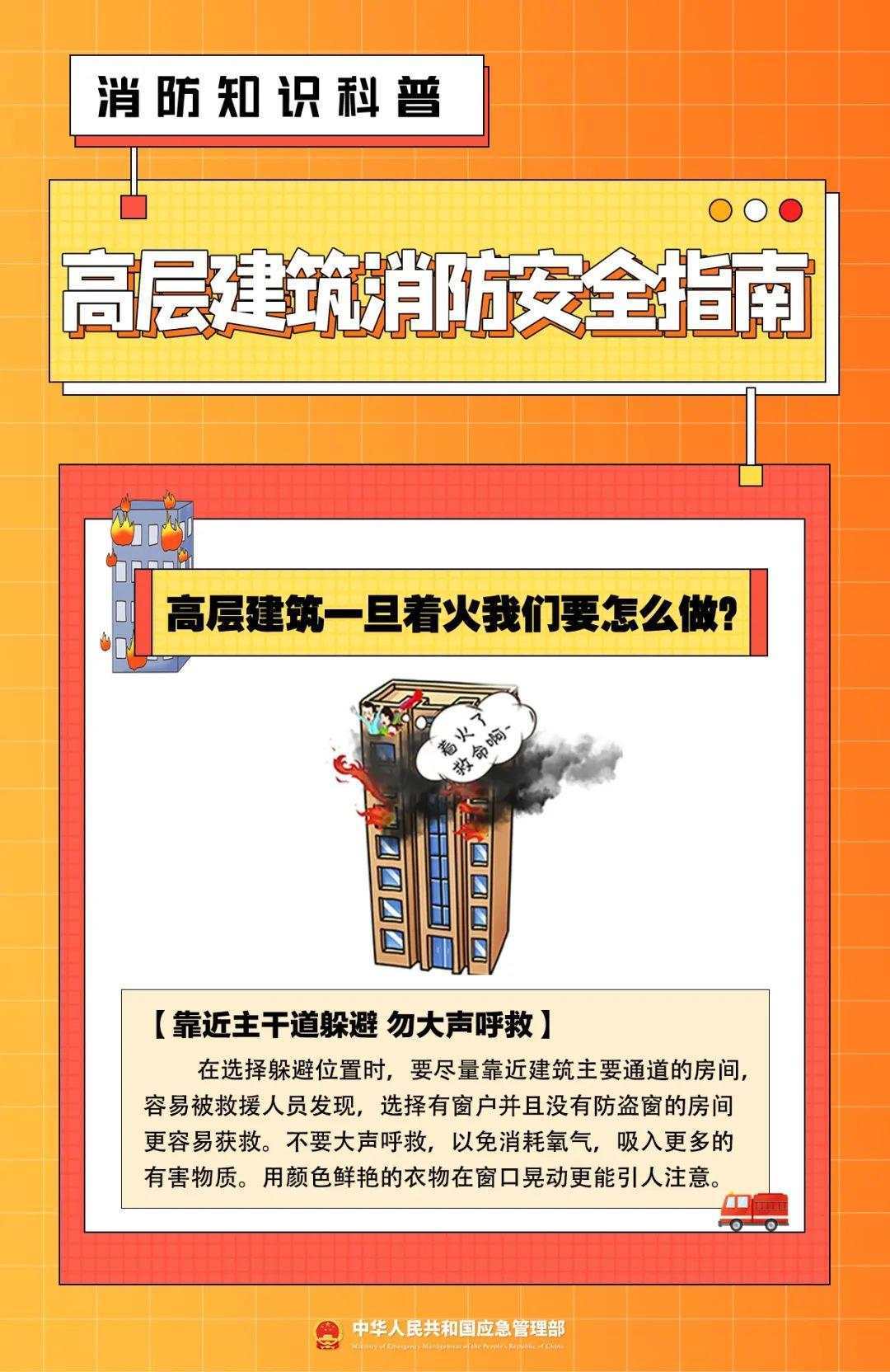 高层建筑失火怎么办？这份指南请收好→