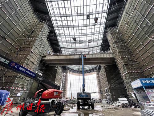 南沙IFF永久会址建设进入冲刺阶段