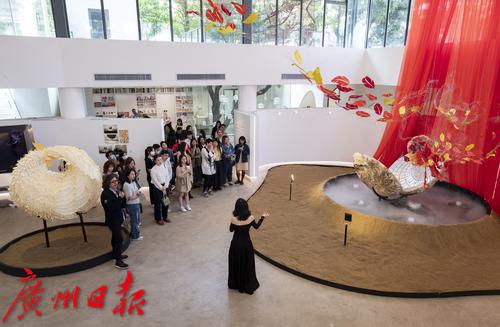 广州纸艺艺术家温绮雯艺术作品展《涅槃》开展